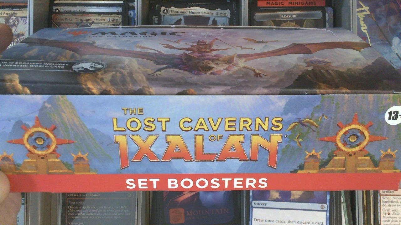 Lost Caverns of Ixalan [LCI] Set Booster Box 1/6 - YouTube