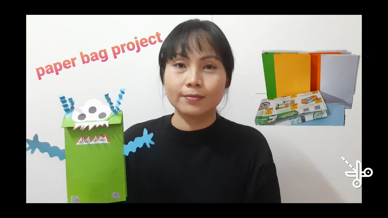 DIY paper bag project - YouTube