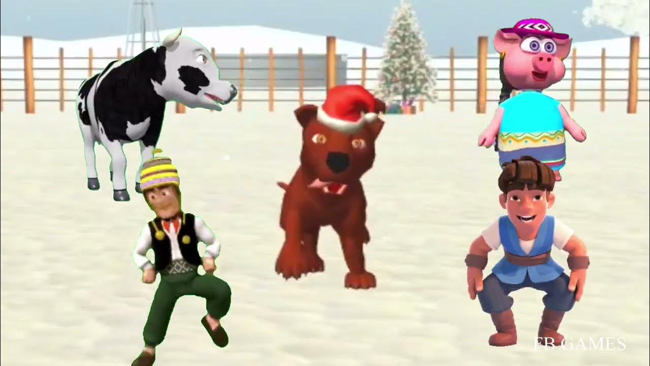 EL TORO, LA VACA LOLA LA CABRITA, EL PAVO Y ZENÓN SE DIVIERTEN EN LA ...