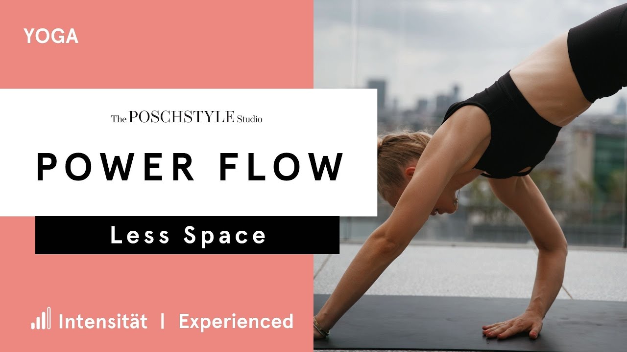 15 Min Power Yoga | Less Space | Full Body - YouTube