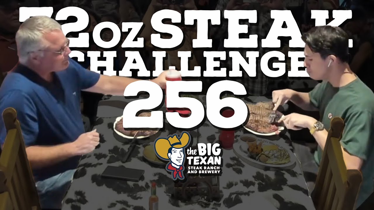 256 | 72oz Steak Challenge | Big Texan Live Stream - YouTube