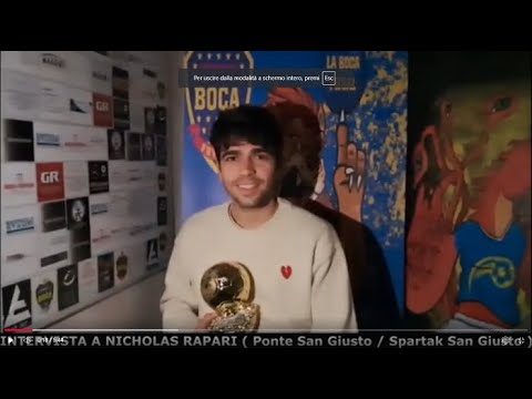 INTERVISTA A NICHOLAS RAPARI ( Ponte San Giusto e Spartak San Giusto ...