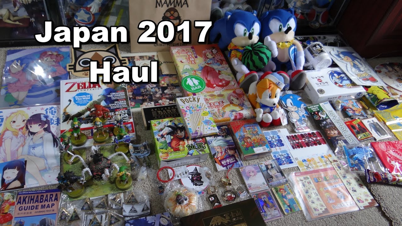 Haul from Japan 2017! - YouTube