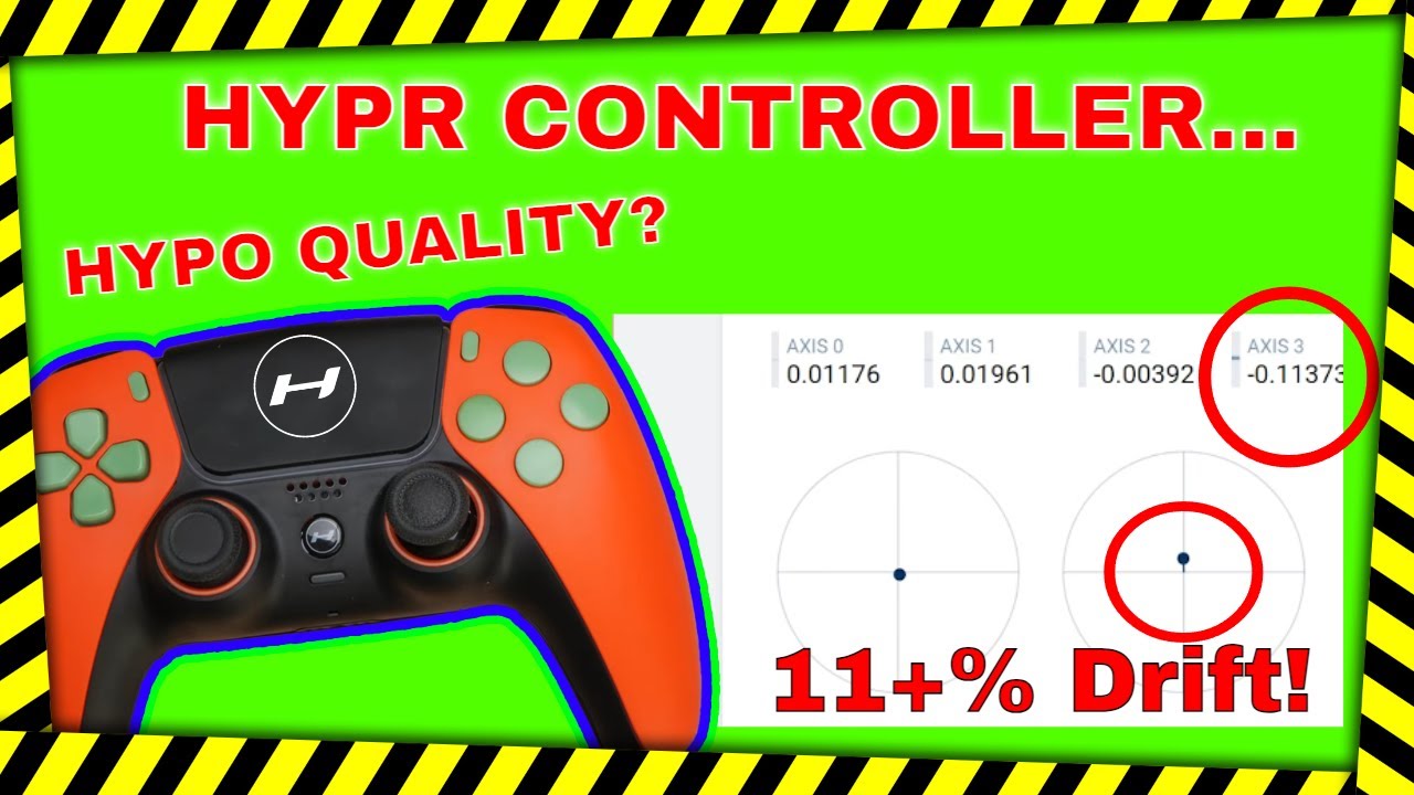 ANOTHER Hypr Signature PS5 Controller Repair | R2 Trigger and Stick Drift - YouTube