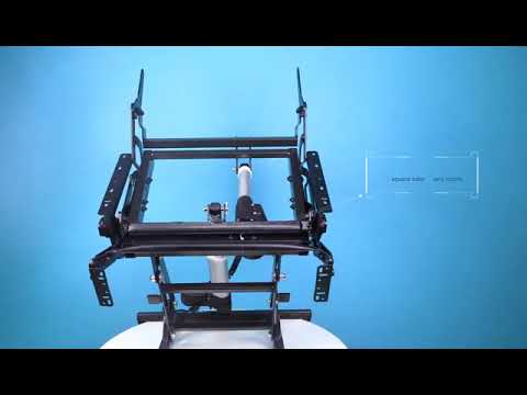 8206 dual motor (independent backrest and footrest control) rise and ...