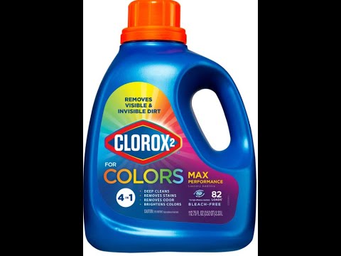 Clorox2 For Colors Max Can it Remove a Blood Stain - YouTube