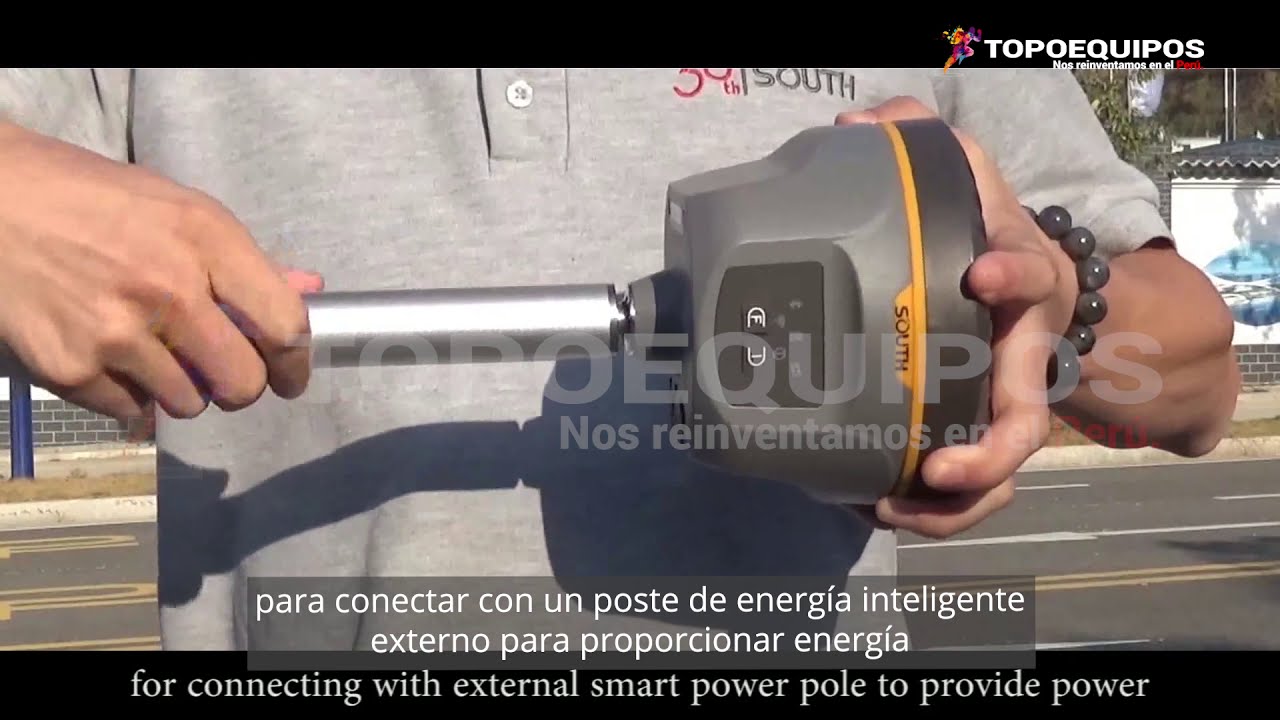 RECEPTOR GNSS - SOUTH - GALAXY G1 PLUS - YouTube