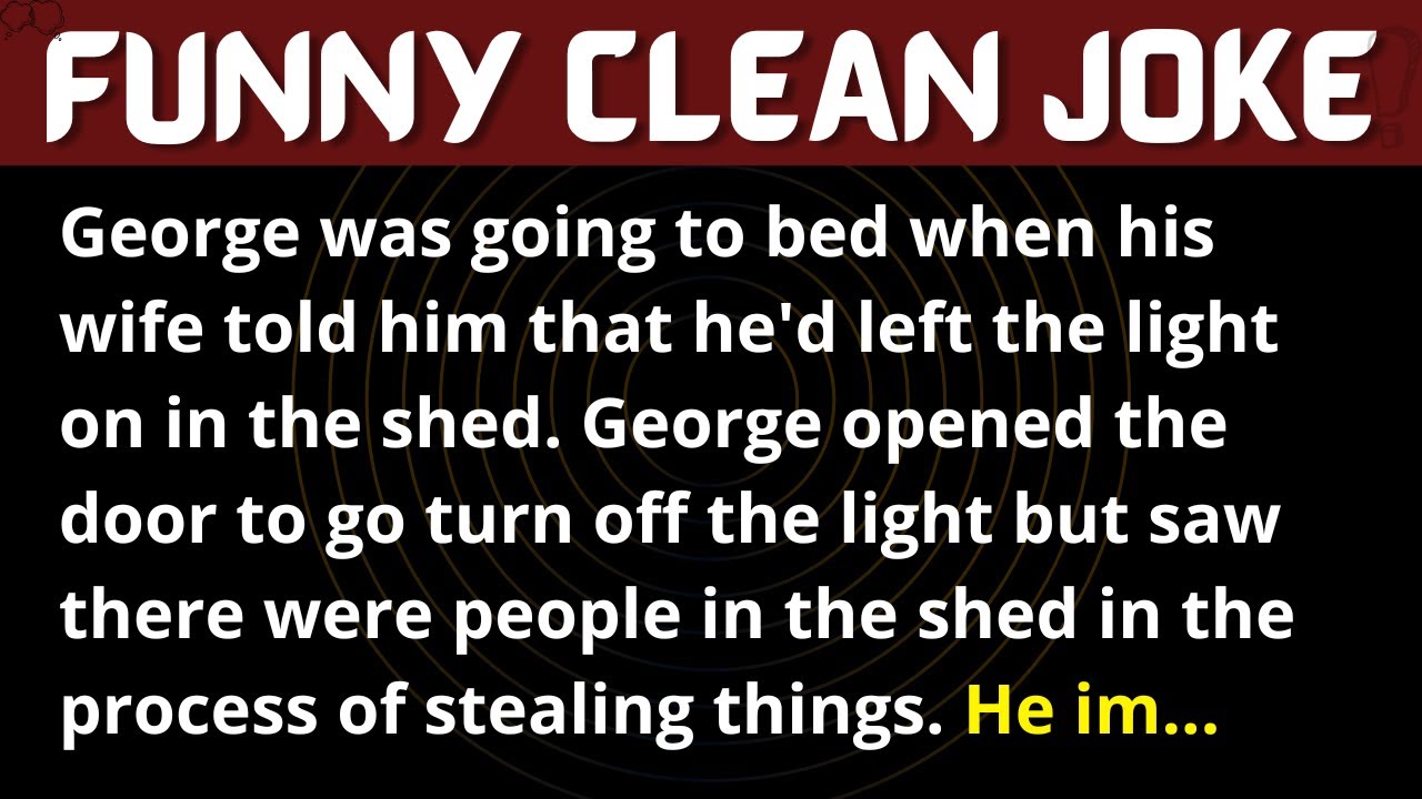 Clean Funny Jokes For Adults