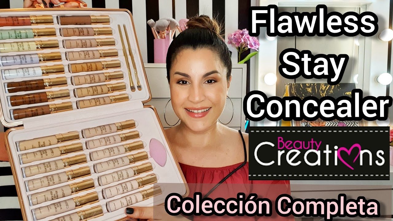 Correctores Beauty Creations TODOS LOS TONOS - Flawless Stay Concealer ...