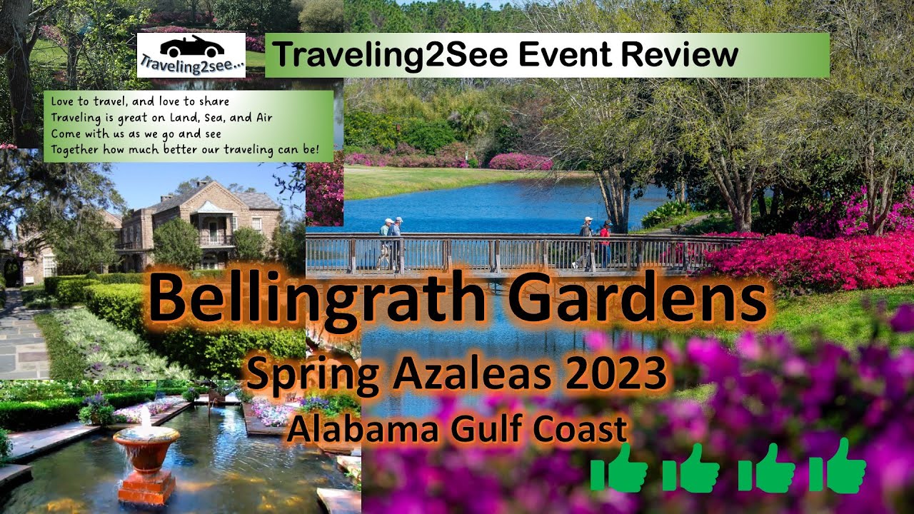 Bellingrath Gardens Spring Azaleas 2023, Don't Miss it! Alabama Gulf ...