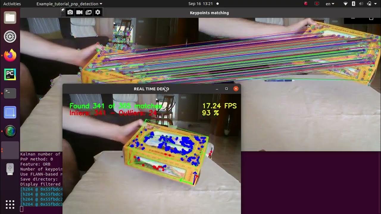 OpenCV Real Time Pose Estimation ITERATIVE PNP demo - YouTube