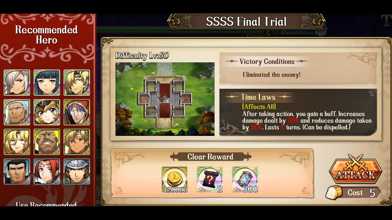 Langrisser Timeless Trials SSSS Final 01-07 March 2021 - YouTube