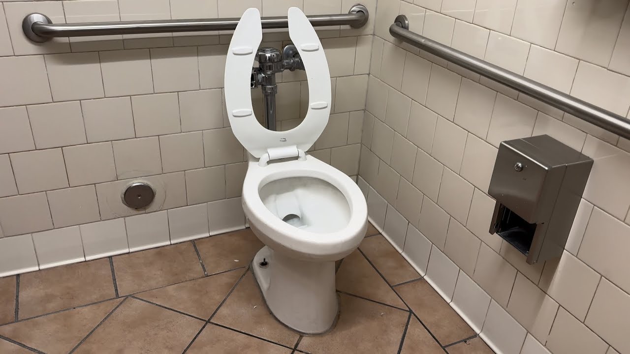 Ferguson Toilet Flush, XLerator Hand Dryer, Men’s Restroom, Ralphs ...