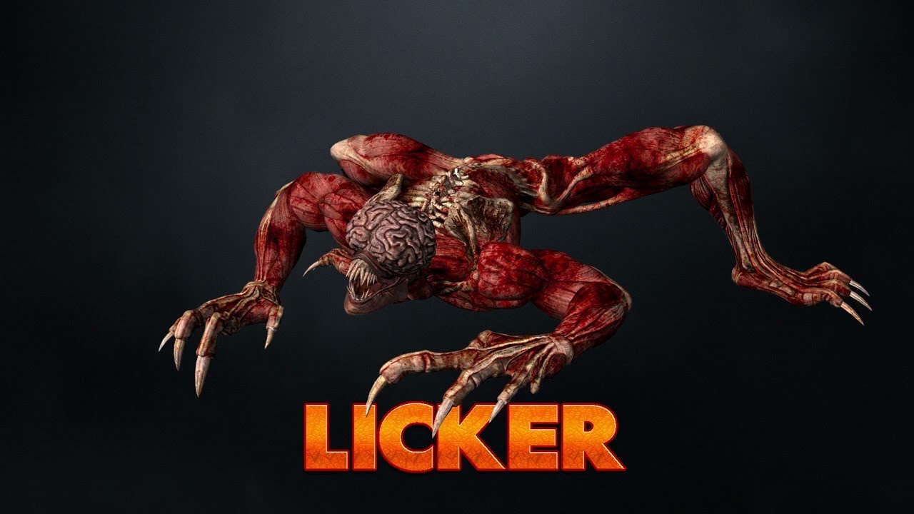 Resident evil 2 Pesadelo Licker - YouTube