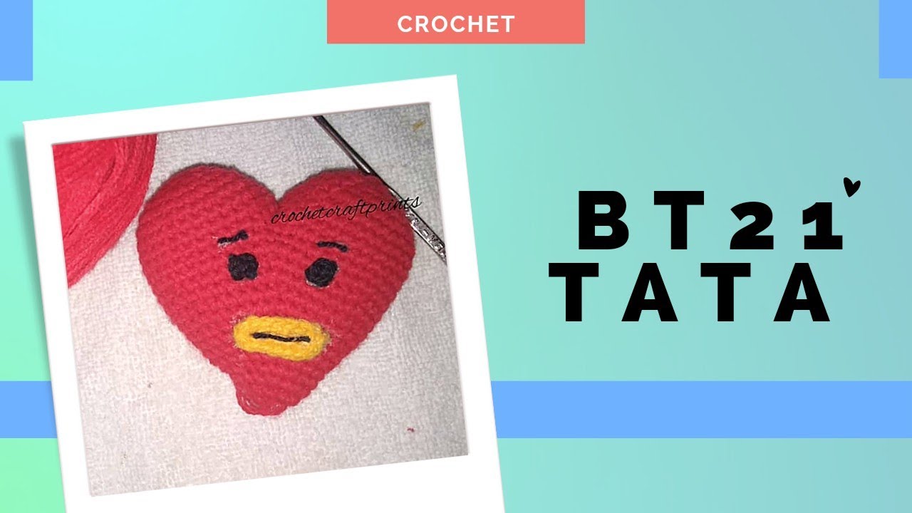 BT21 Tata - How to make an Amigurumi? - Crochet with me - YouTube
