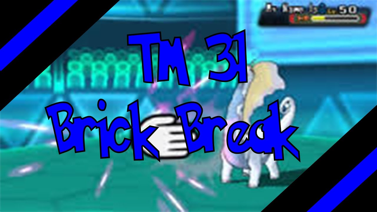 How To Get TM 31 - Brick Break In Omega Ruby and Alpha Sapphire (Oras ...