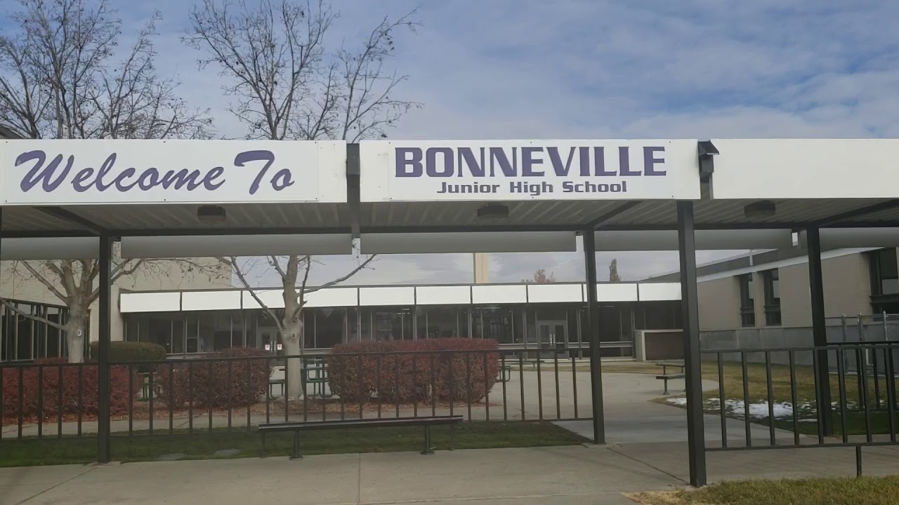 Bonneville Junior High School Building Tour - YouTube