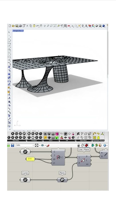 Grasshopper Kangaroo Tutorial (Parametric Structure) #shorts - YouTube
