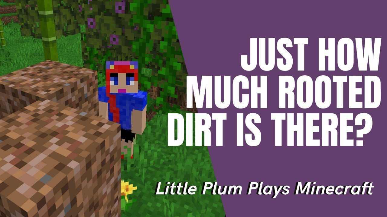 How much Rooted Dirt can you find under an Azalea Tree--Minecraft ...