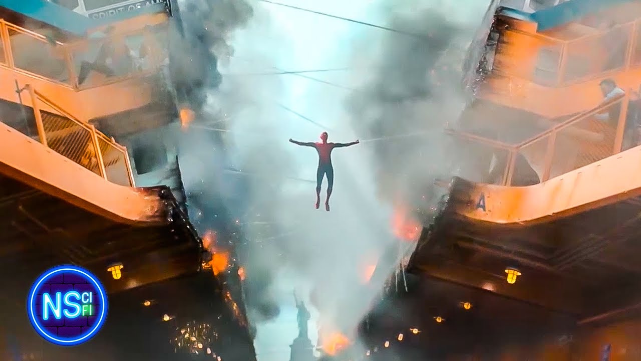 Peter Tries to Save the Staten Island Ferry | Spider-Man: Homecoming ...