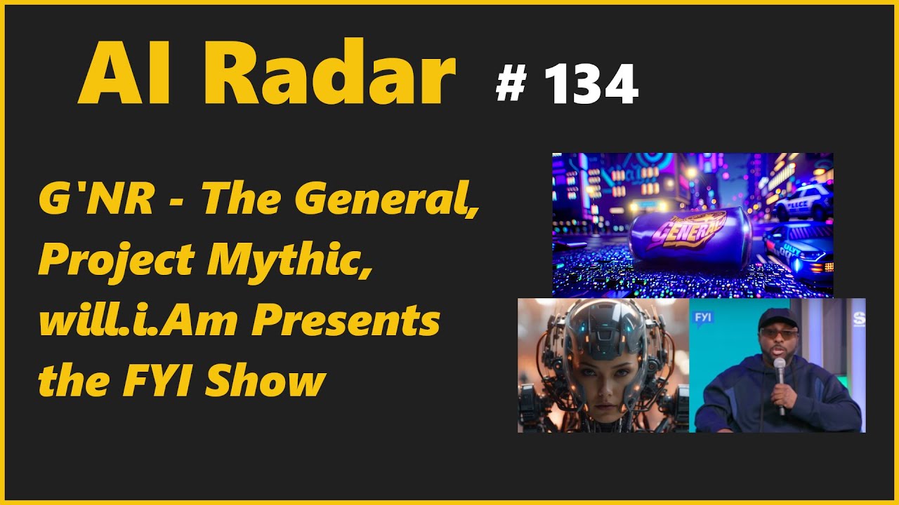 Guns 'N Roses AI Video, AI short film 'Project Mythic', will.i.am's AI co-host | AI Radar 134 ...