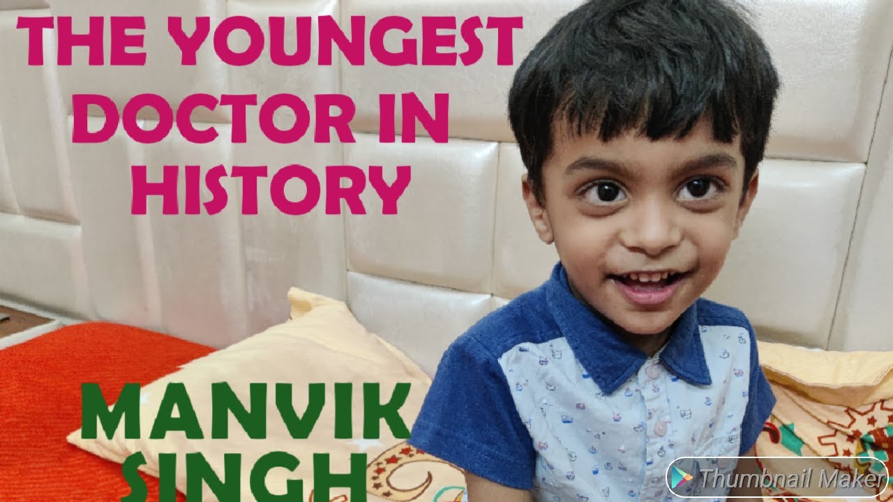 MBBS ASPIRANTS| THE YOUNGEST DOCTOR IN HISTORY| MANVIK BECAME A DOCTOR ...
