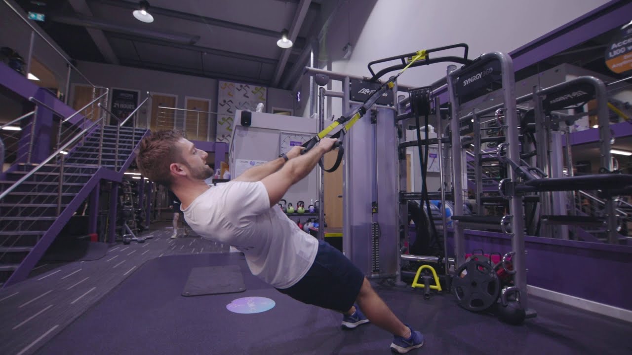 TRX Wide Row - RCA Fitness - YouTube