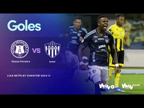 Alianza Petrolera vs. Junior (goles) | Liga BetPlay Dimayor 2023- 2 | Fecha 11
