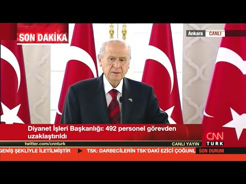 Genel Başkanımız Devlet Bahçeli, Başbakan Binali Yıldırım'la Ortak Basın Toplantısı Düzenledi