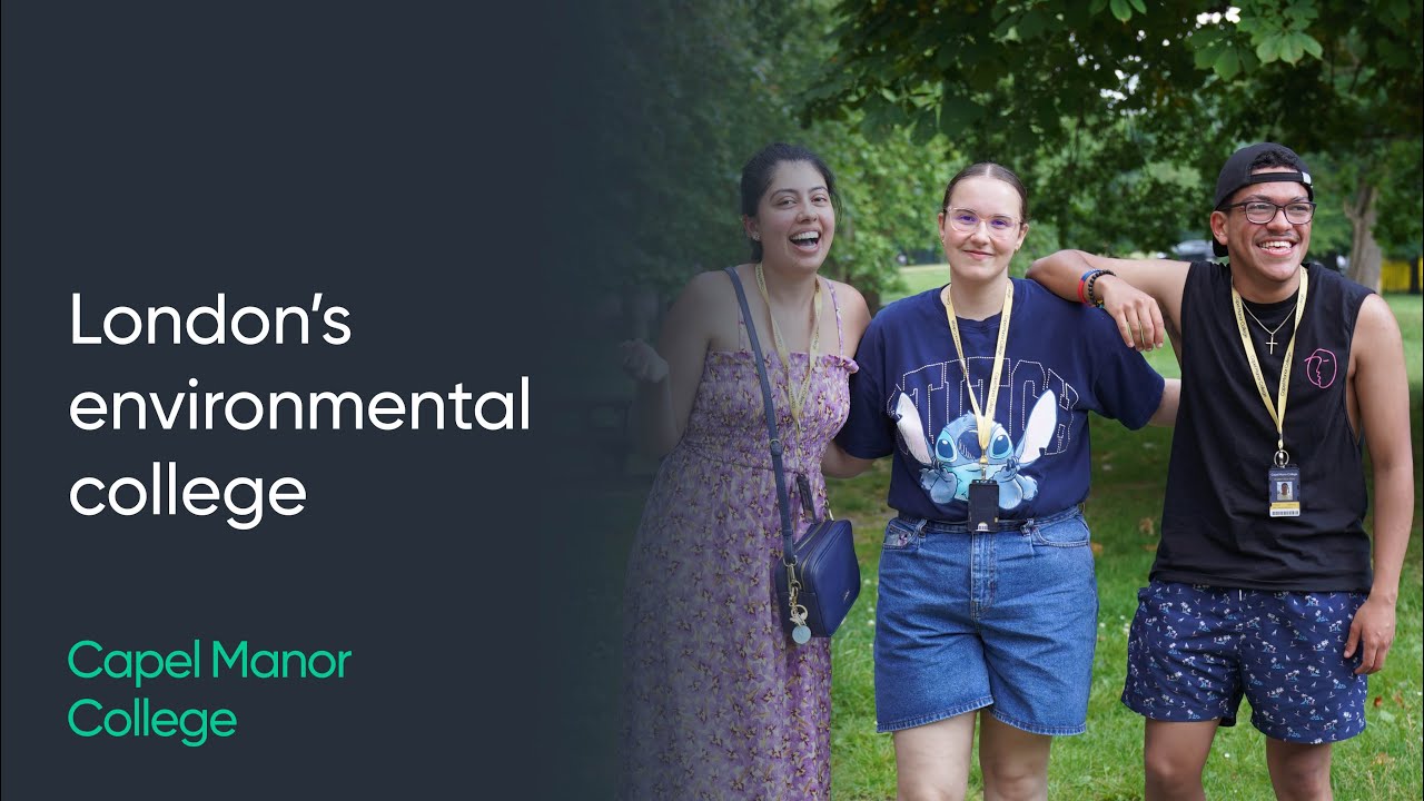 Join a supportive and inclusive environment at Capel Manor College ...