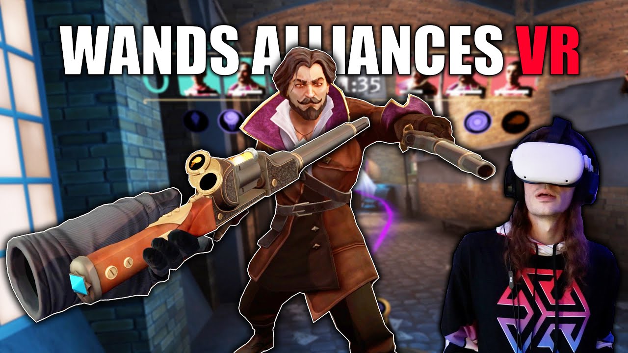 VR PVP Wand Duels are INTENSE... | Wands Alliances VR (Quest 2) - YouTube