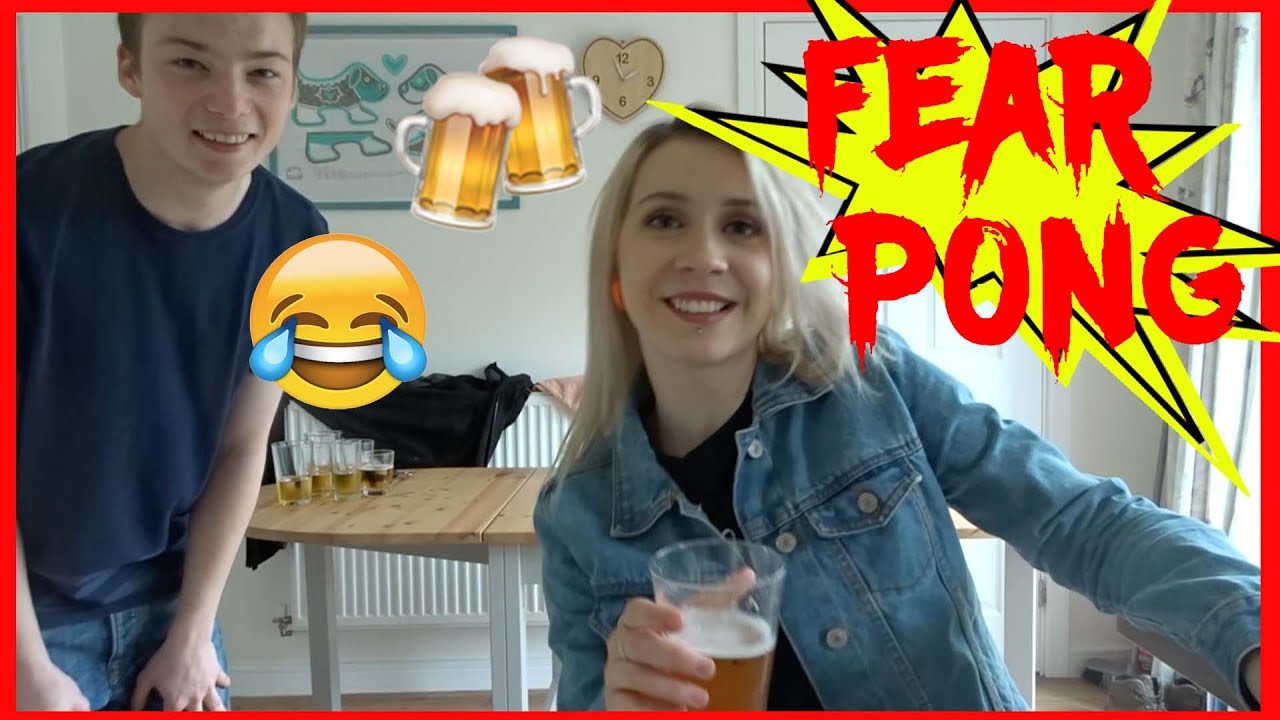 FEAR PONG CHALLENGE - YouTube