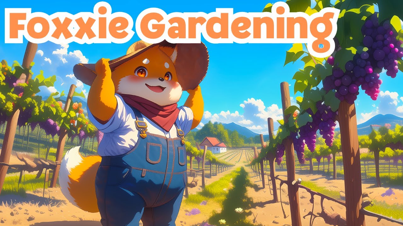 Foxxie Gardening 🍇 The Perfect Sound for Work and Improved Focus~Chill ...