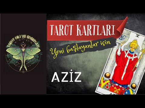 🌙AZİZ KARTI Yeni Başlayanlar için Tarot