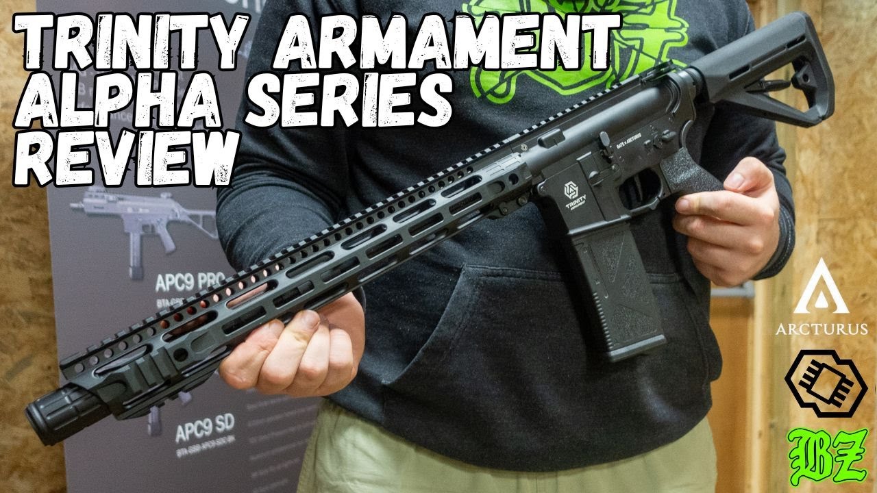 2025's Best Out of the Box Airsoft Gun? Trinity Armament Alpha Series ...