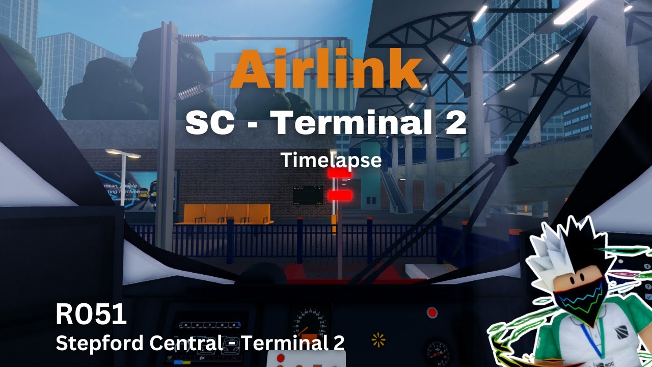 SCR Timelapse : R053 SC - Terminal 2 (Class 397/1) - YouTube