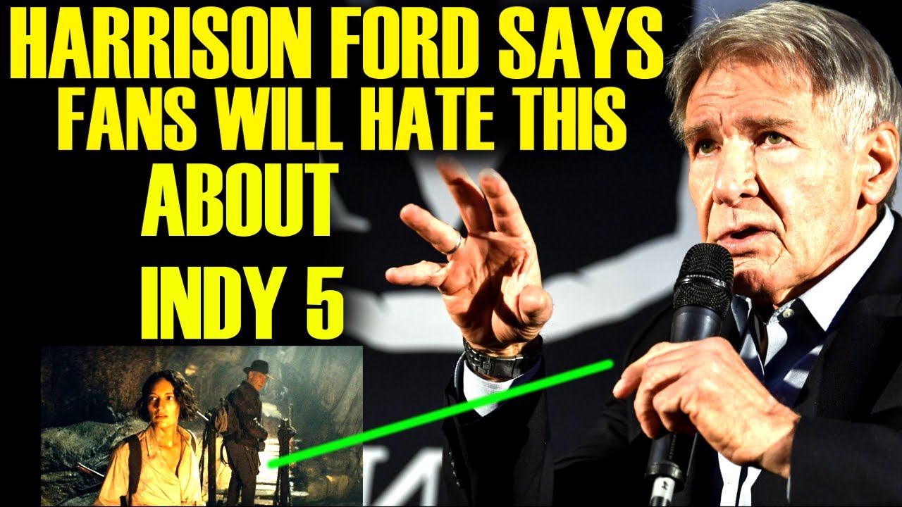 Harrison Ford Says Fans Will HATE THIS About INDY 5 & Dial Of Destiny ...