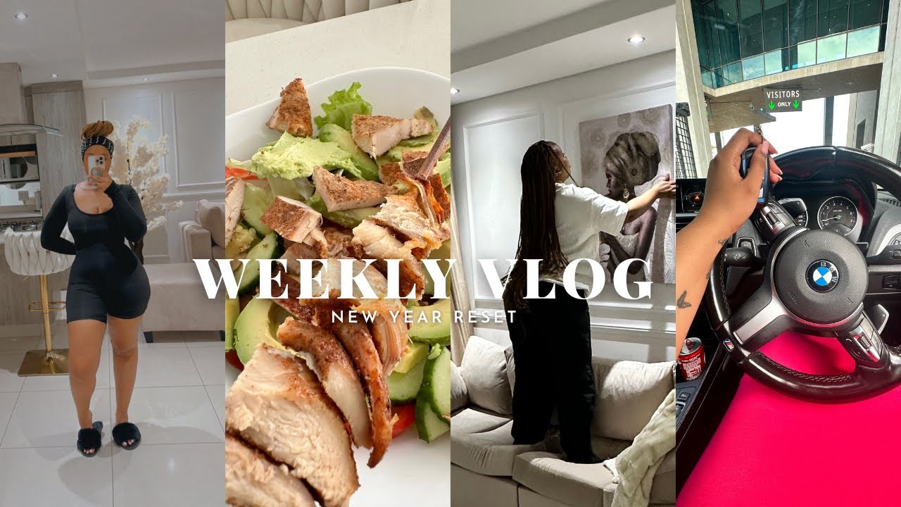 NEW YEAR RESTART....SPEND THE WEEK WITH ME//KAMOGELO MOSIANE - YouTube