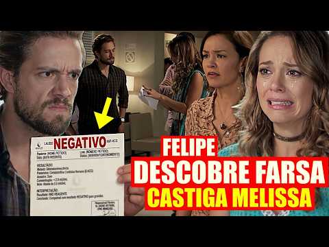 ALEM DO TEMPO: RESUMO SABADO 05/09 - Felipe DESCOBRE a VERDADE sobre a GRAVIDEZ de Melissa