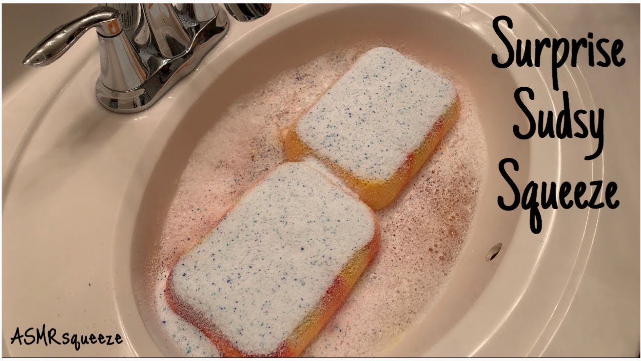 Laundry Detergent Soapy Squeeze/ASMRsqueeze - YouTube