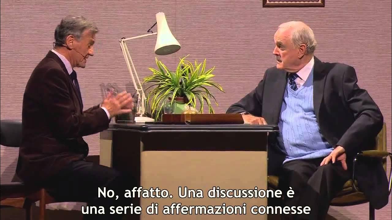 La clinica per litigare (Argument clinic) LIVE - Monty Python live ...
