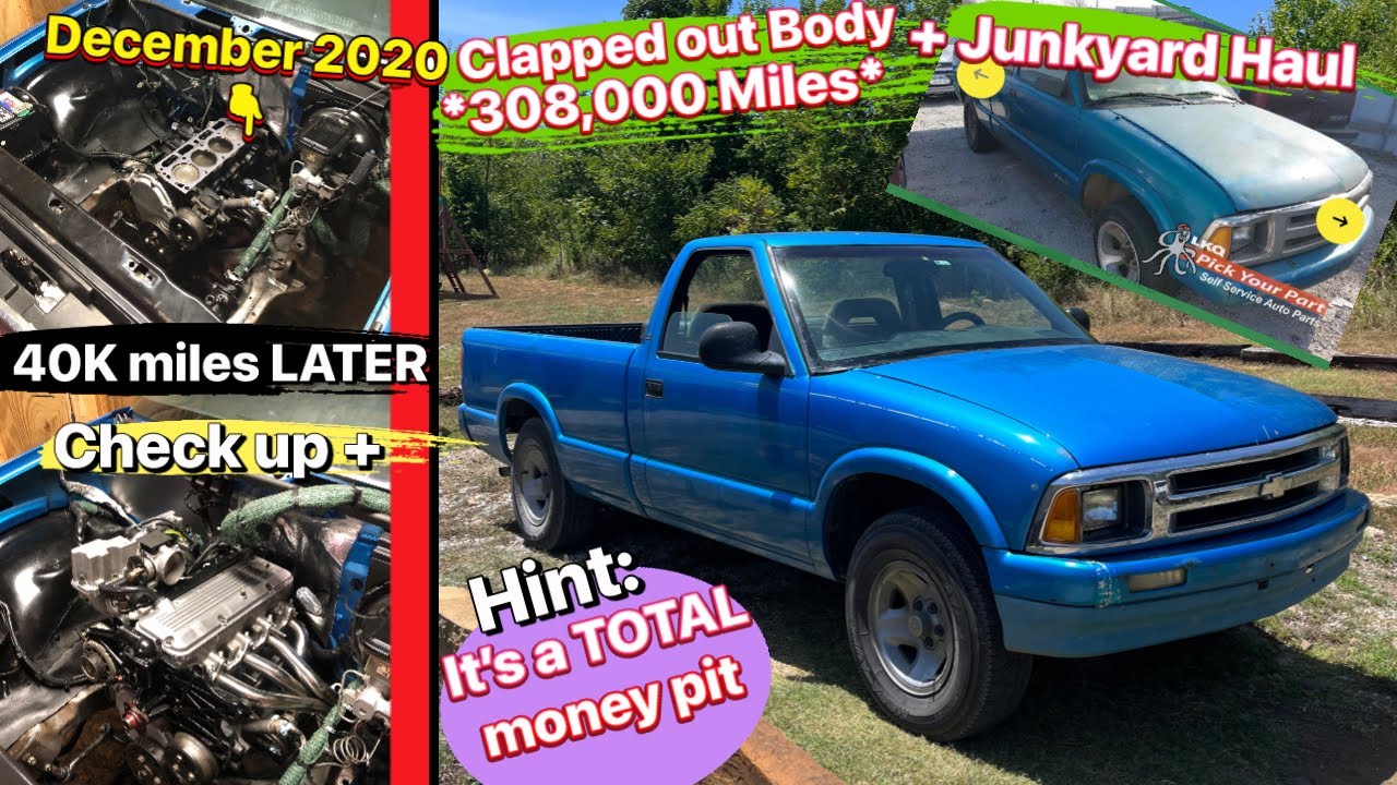 Chevy s10 2.2 (non-ecotec) + stainless header, 2.5 inch exhaust ...
