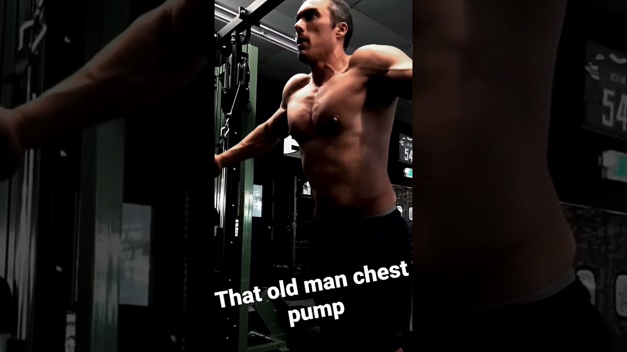 old man chest pump - YouTube
