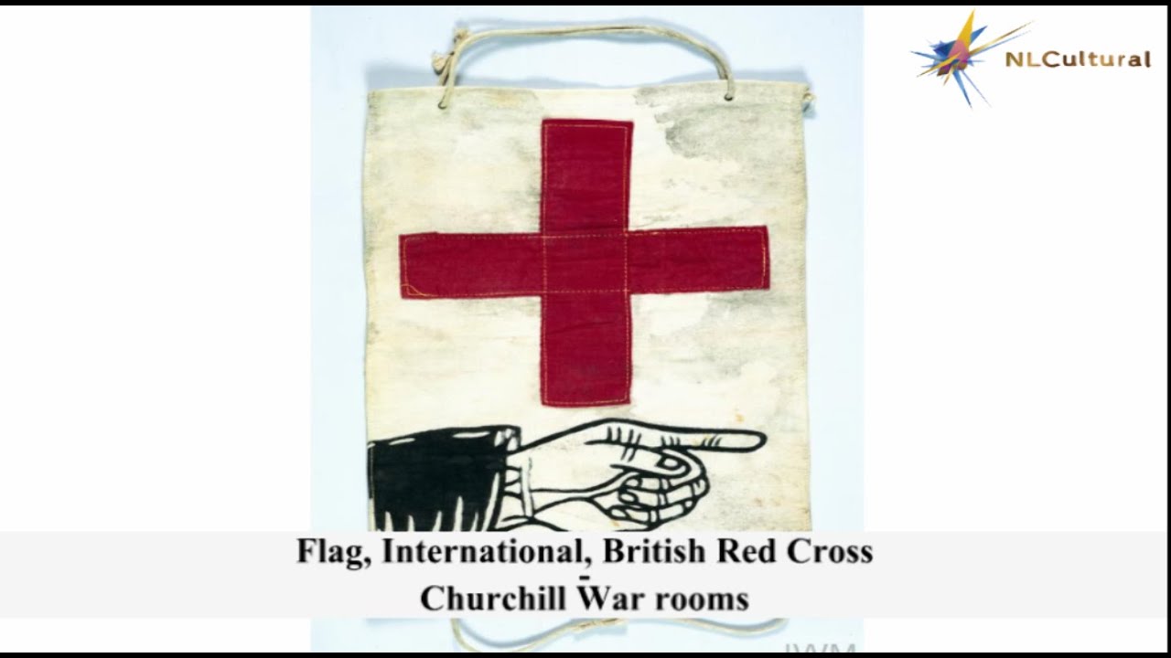 Flag, International, British Red Cross at The Churchill War rooms - YouTube