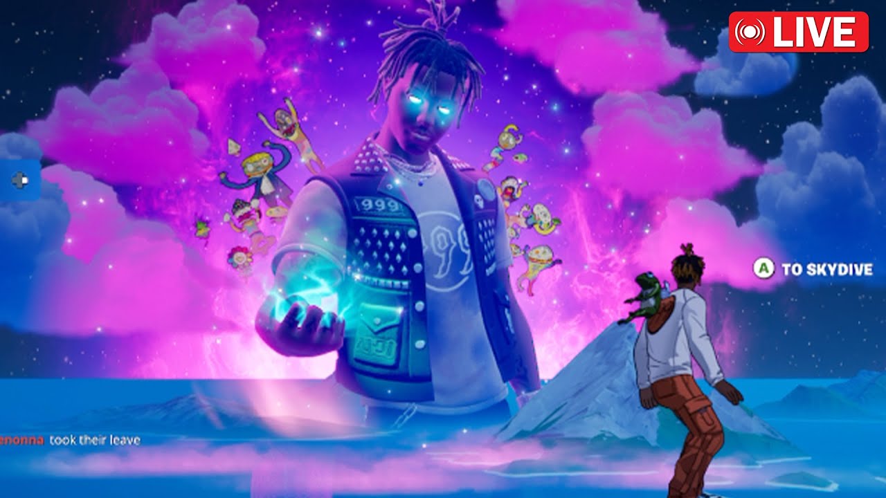 FORTNITE JUICE WRLD LIVE EVENT! - YouTube