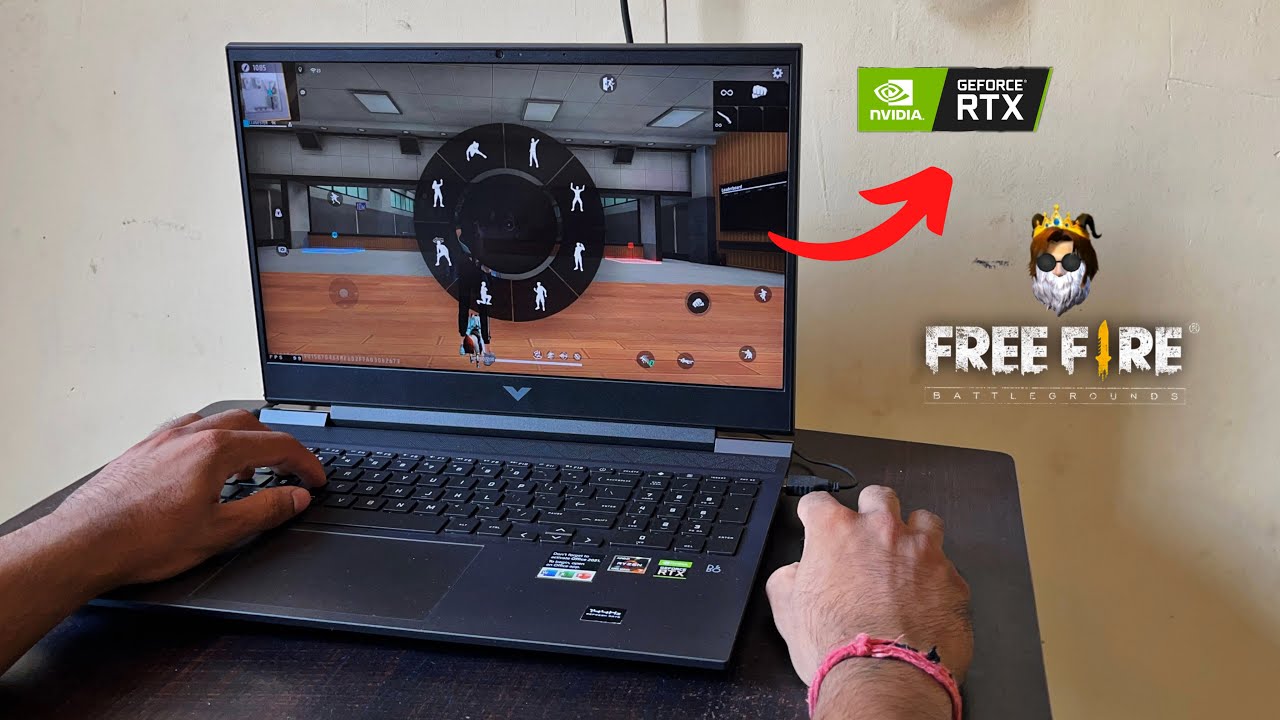 Ryzen 7 | RTX 3050 | HP Victus 16 | 16gb Ram | Free Fire Gameplay - YouTube