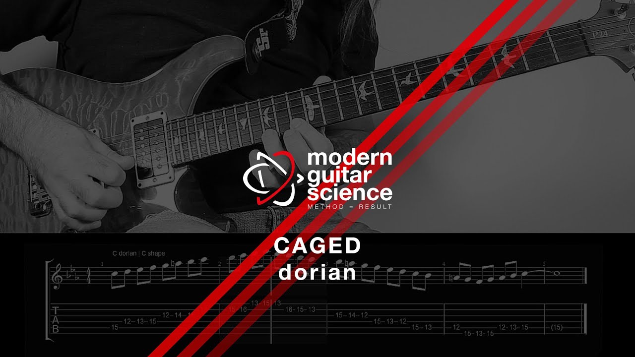 Modern Guitar Science - CAGED Dorian - YouTube