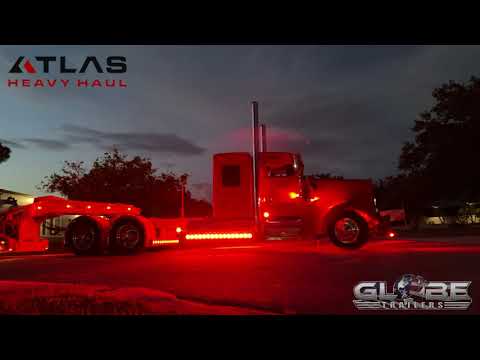 Bubba Branch's New Globe Lowboy Trailer