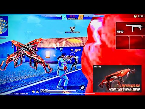 Free Fire Max | Only Mp40 Cobra Max gameplay | Moon FF - YouTube