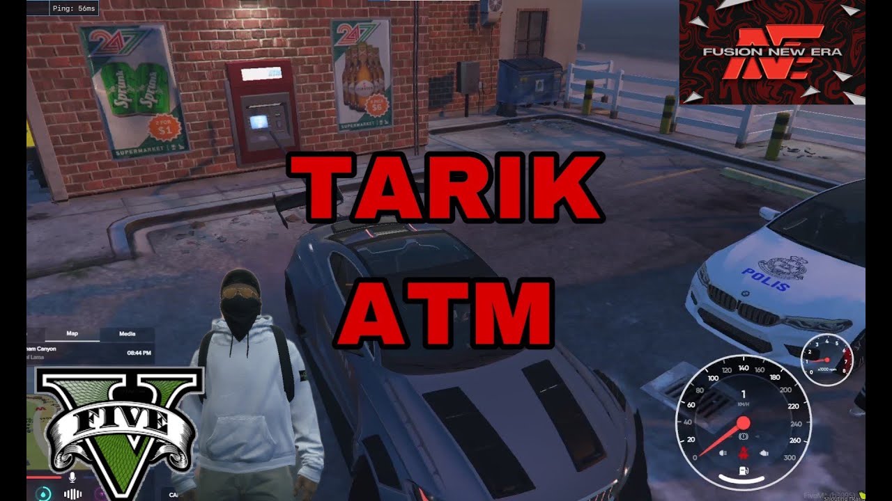 TARIK ATM!! (SERVER FUSION NEW ERA) GTA 5 ROLEPLAY MALAYSIA - YouTube